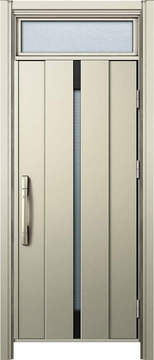 ドアリモD30 D4仕様 C08K 片開きランマ付｜玄関ドア交換・リフォームの費用なら価格に自信がある玄関ドア専科に