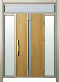 ドアリモD30 D2仕様 F03T 両袖ランマ付｜玄関ドア交換・リフォームの費用なら価格に自信がある玄関ドア専科に